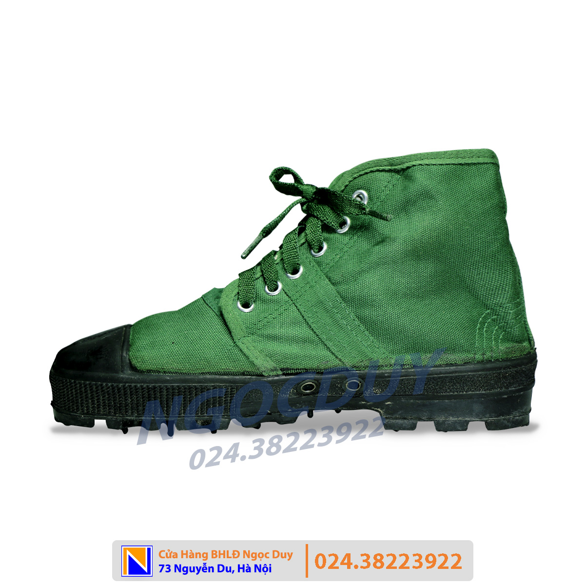 Giầy Vải Bộ Đội X26 - Xanh Quân Đội | Bảo Hộ Lao Động
